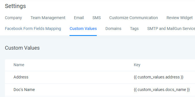 Custom Values in Properties - The Marketer's Toolkit for Go High Level